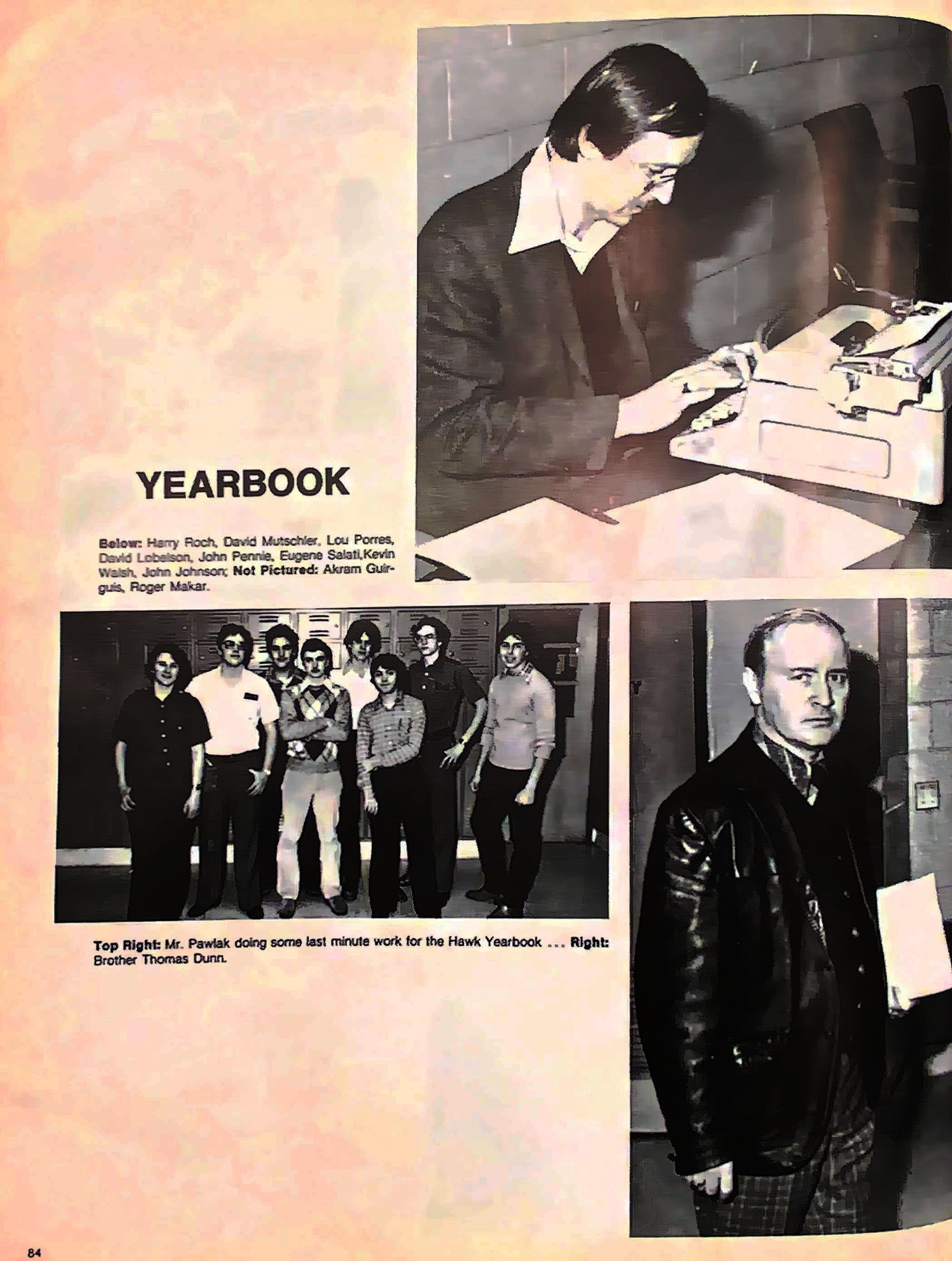 CLASS OF 1980 HAWK YEARBOOK – Hawk Alumni